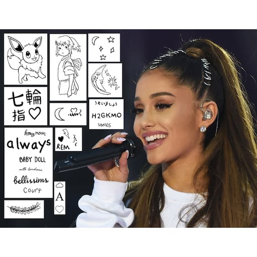 Ariana Grande – Easytatt-ink-uk
